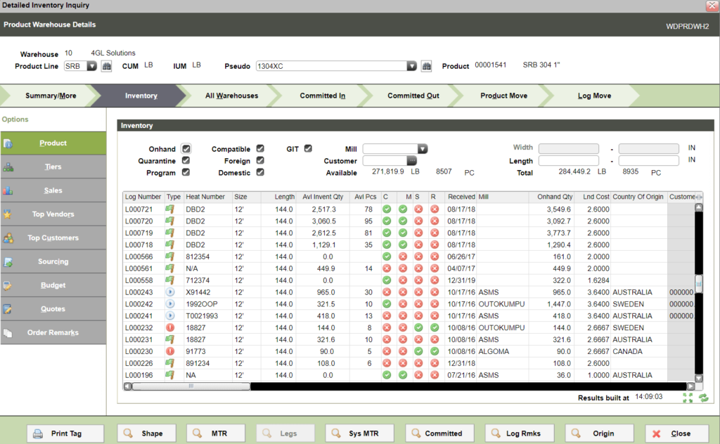Product Features - 4GL Solutions